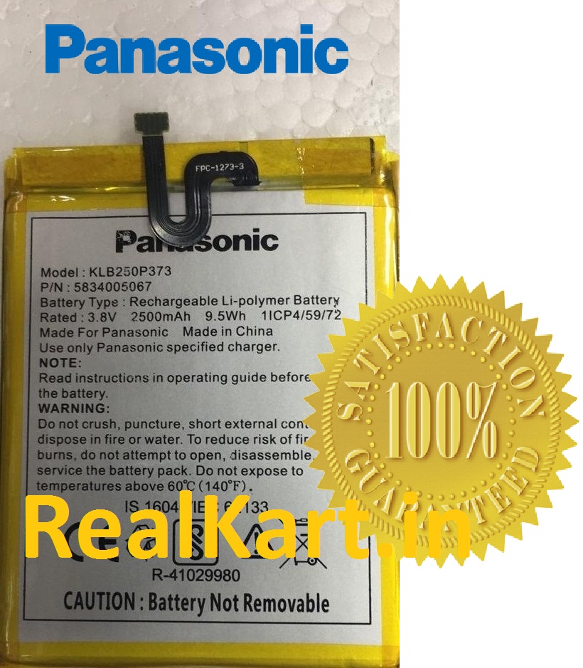 ORIGINAL KLB250P373 BATTERY For Panasonic Eluga i5 Mobile 2500mAh ...
