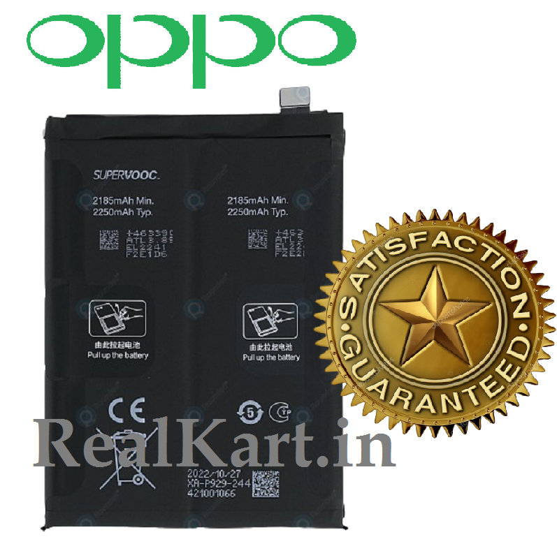 Original Reno8 Pro 5G (CPH2357) / Reno8 Pro+ (PFZM10) Battery BLP929 ...